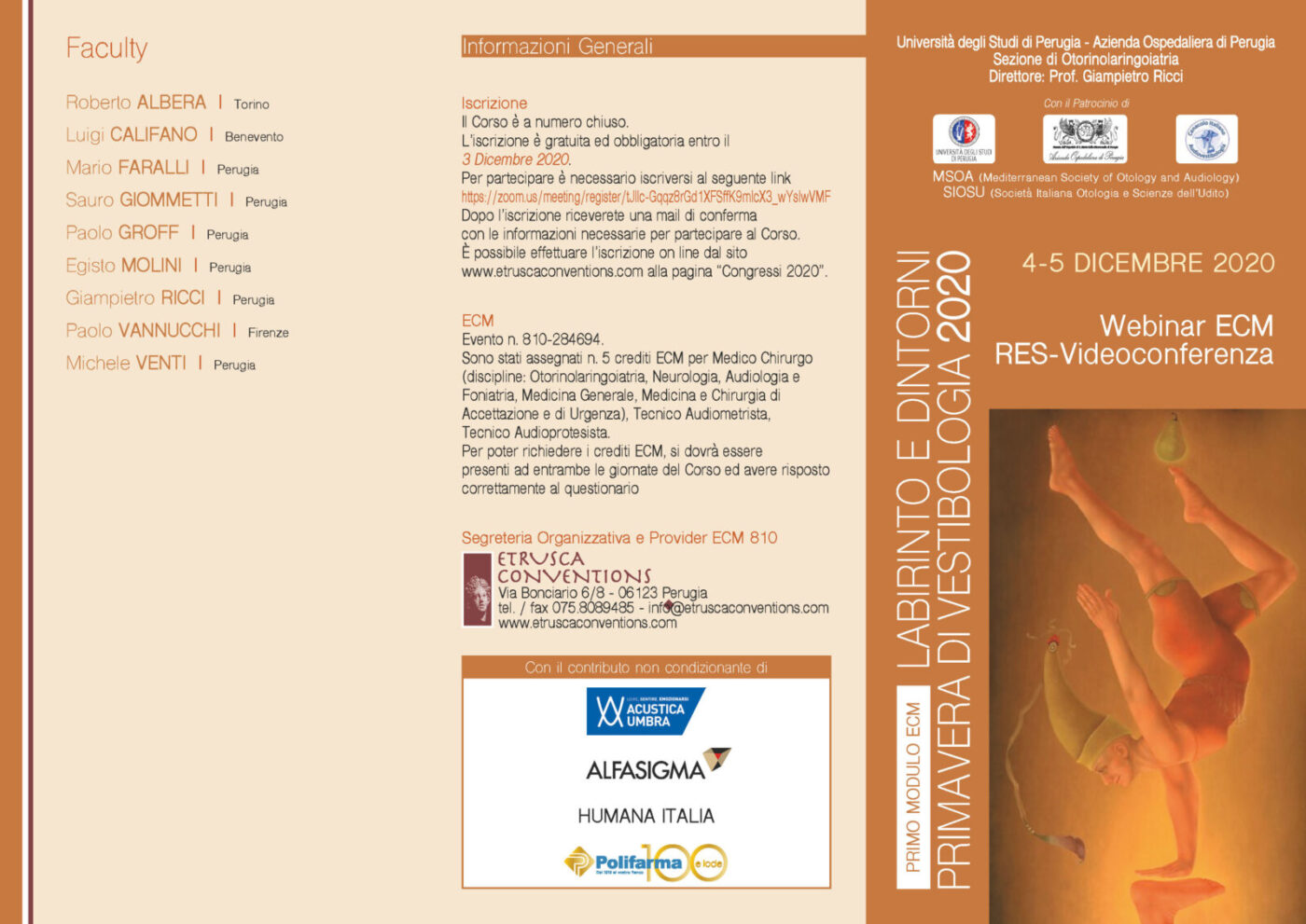 Labirinto e dintorni Primavera di Vestibologia 1 modulo 2020 - 2020 ...